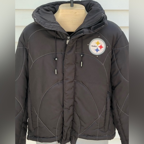 NFL | Jackets & Coats | Pittsburgh Steelers Puffer Jacket | Poshmark